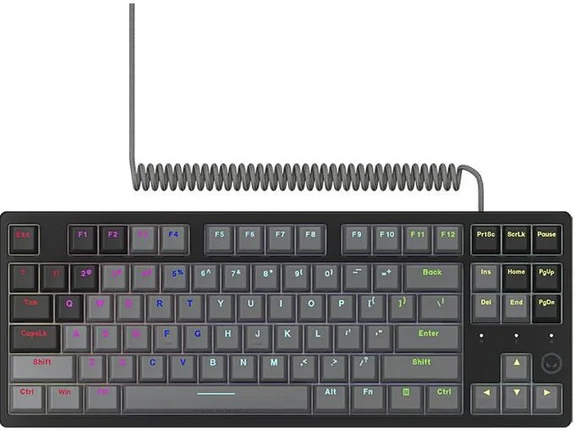 Lorgar Žična Gaming tastatura Azar 514TKL EN