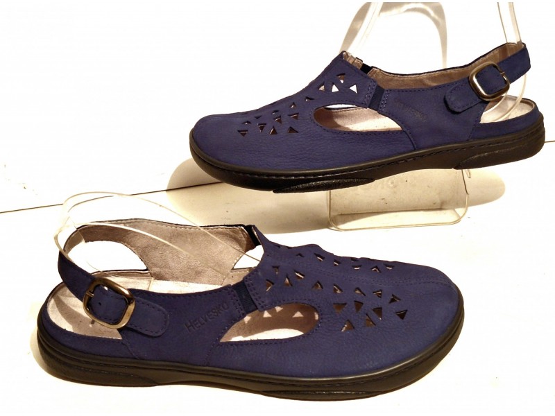 NOVE ,,HELVESKO,, KOZNE sandale br.40