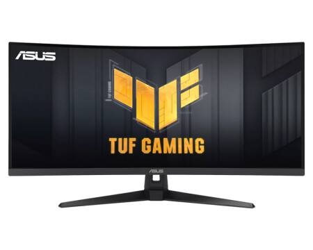 ASUS - 34 inča TUF VG34VQ3B WQHD 3440x1440 VA 180 Hz FreeSync Premium zakrivljeni gaming monitor