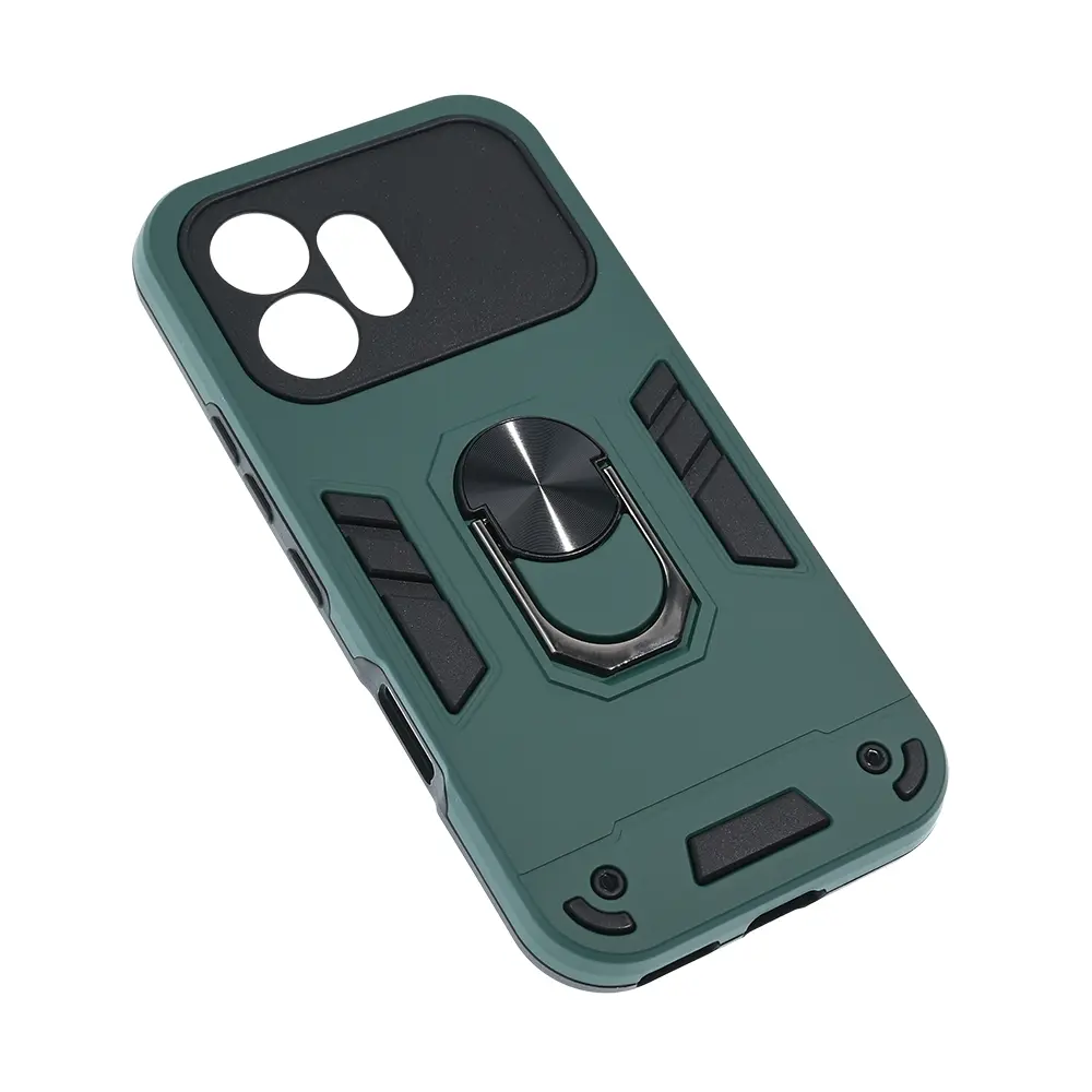 Maska Hard Ring za Honor 600 tamno zelena