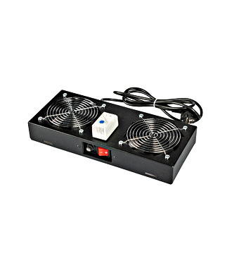 Krovni panel sa 2 vent. i analog.termostat. za DT/DTW,crni
RAL9005 (crna), montaža izvan kućišta ormana