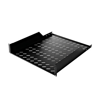 19"Polica fiksna,dubine 550mm,2HU,nosivosti 30kg,crna
RAL9005 (crna), montaža u 2 tačke