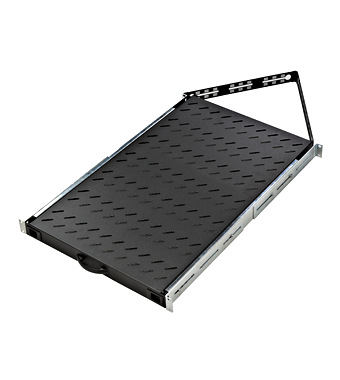 19"Polica izvlačiva,dubine 720mm,1HU,nosivosti 30kg,crna
RAL9005 (svetlo siva), montaža u 4 tačke