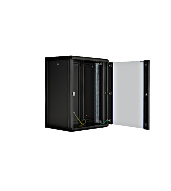 19"Nazidni orman 16HU/824x600x450 (VxŠxD),100kg,IP20,crni
RAL9005 (crna), staklena vrata, IP20
