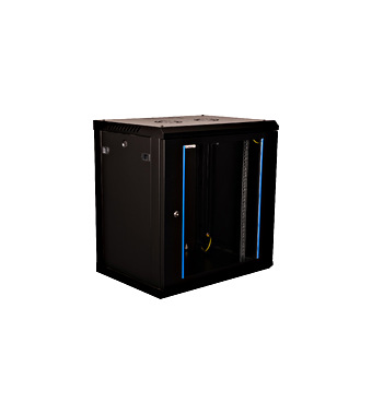 19"Nazidni orman 12HU/646x600x450 (VxŠxD),80kg,IP20,crni
RAL9005 (crna), staklena vrata, IP20