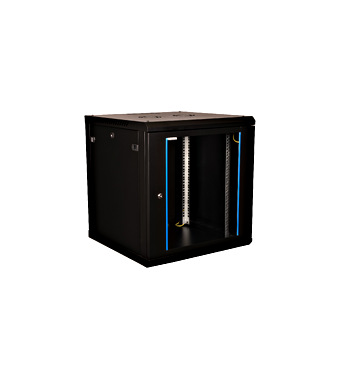 19"Nazidni orman 12HU/646x600x600 (VxŠxD),80kg,IP20,crni
RAL9005 (crna), staklena vrata, IP20