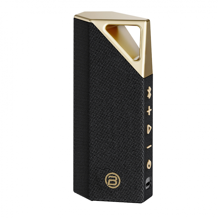Bluetooth zvucnik Bugani Brief zlatni