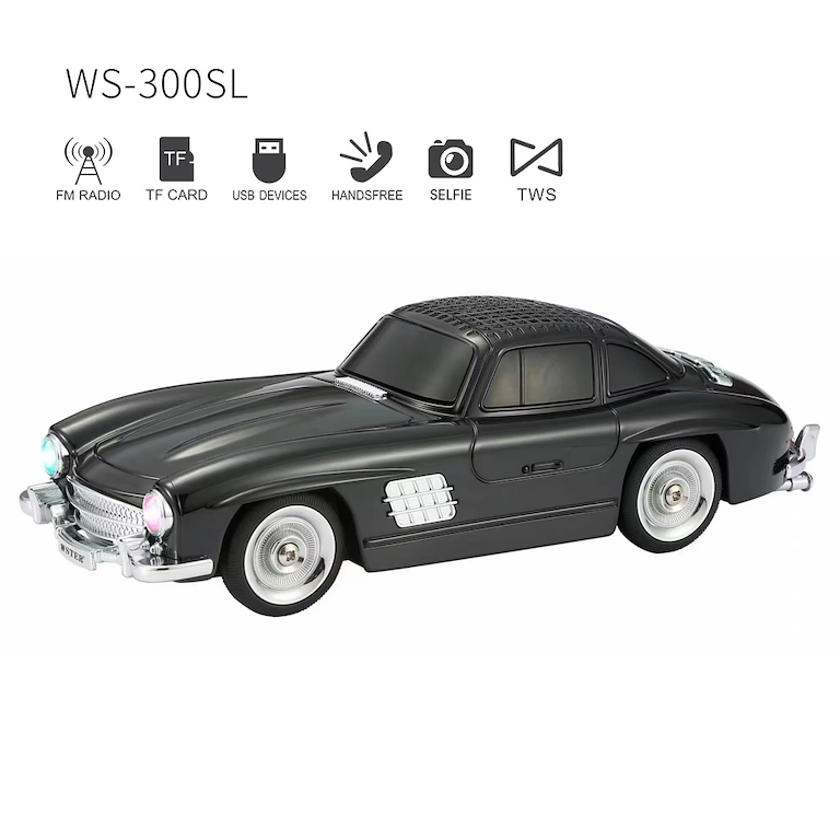 Bluetooth zvucnik WS-300SL crni