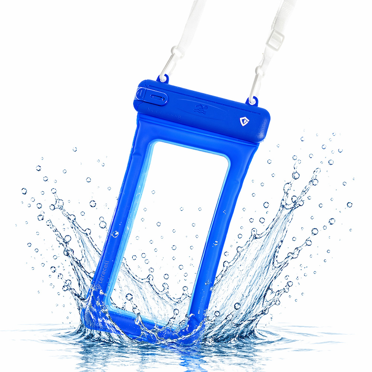 Vodootporna torbica Teracell 7.2″ plava