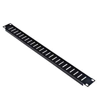 19"Slepi panel 1HU,perforiran,montaža vijcima,crni
RAL9005 (crna)