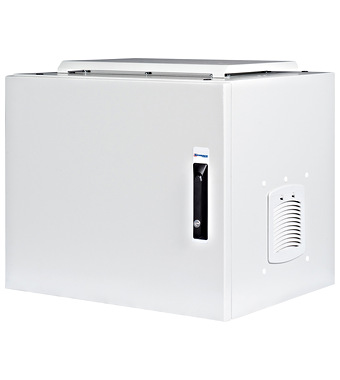 19"Naz.orm.IP55 9HU INDOOR/579x600x450 (VxŠxD),100kg,sivi
RAL7035 (svetlo siva), metalna vrata, IP55