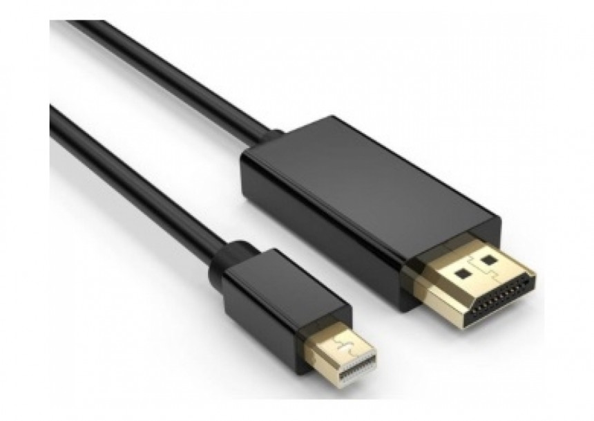 Kabl Mini DisplayPort - HDMI 1.8m crni