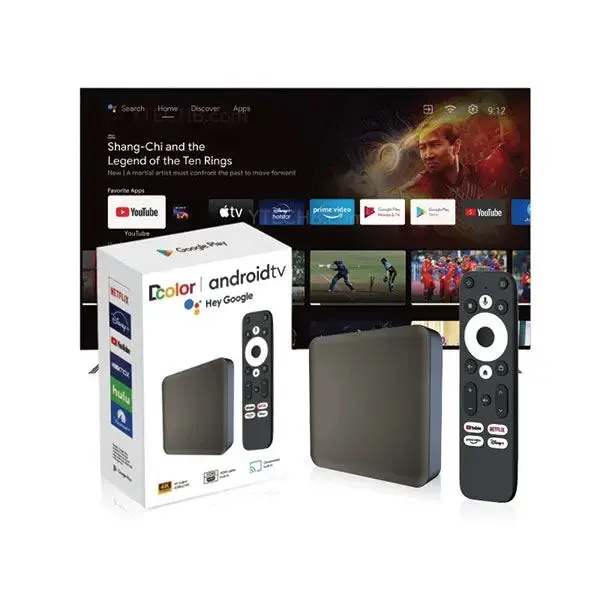 G2 Smart TV Box 4K Android 12 2GB/32GB Google Certified Netflix Certified