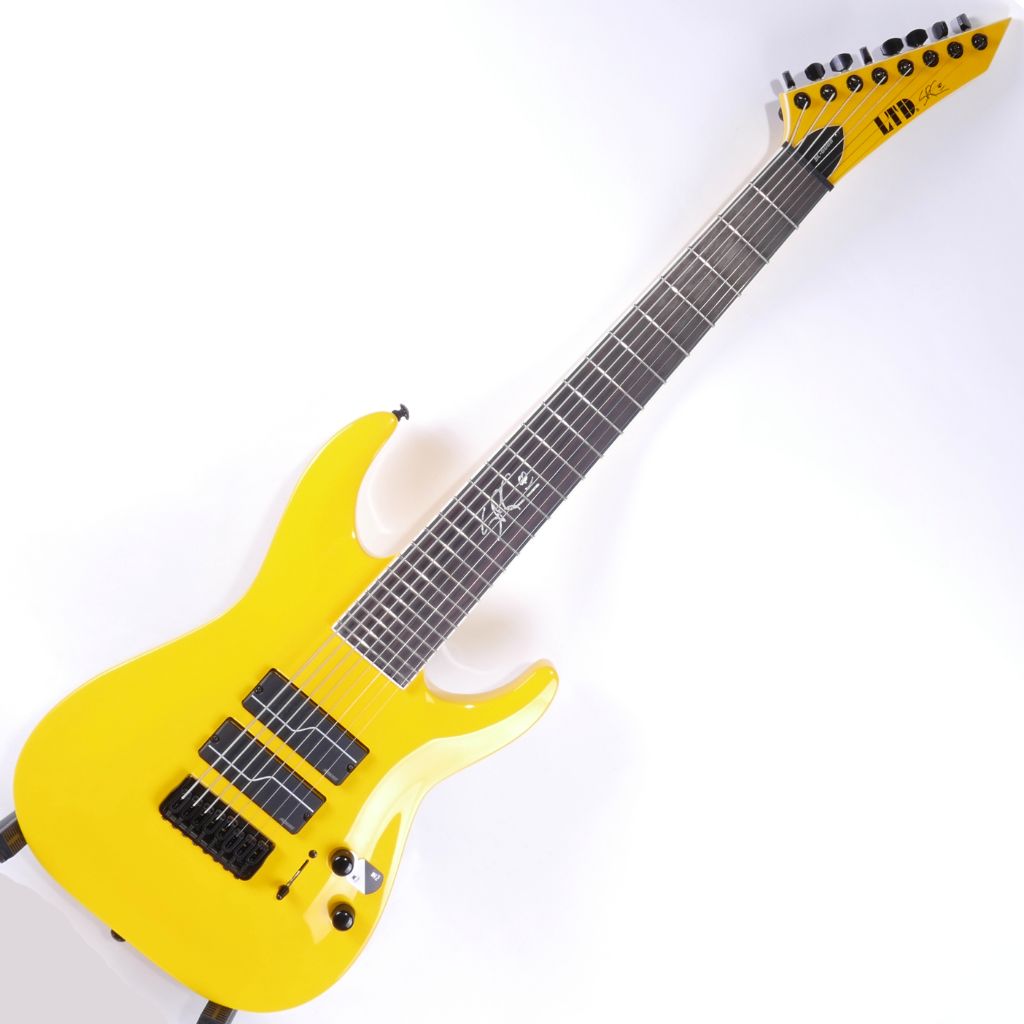 ESP LTD SC-608 BARITONE YEL LIMITED EDITION