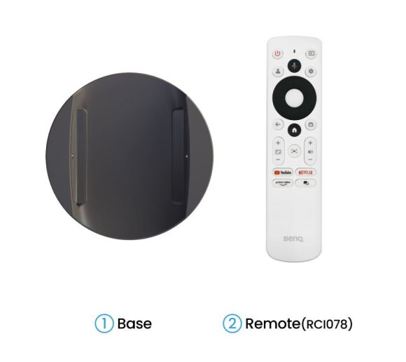 Benq - GV50 prenosivi Laser Full HD 500 ANSI lumena 100000:1 smart projektor