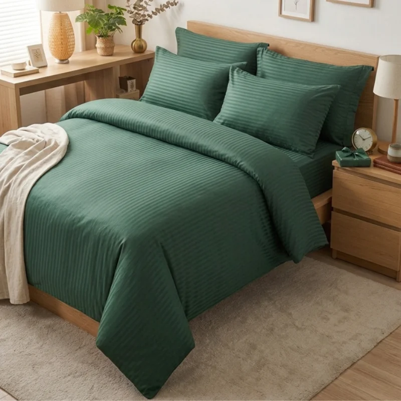 Cotex posteljina damast zelena