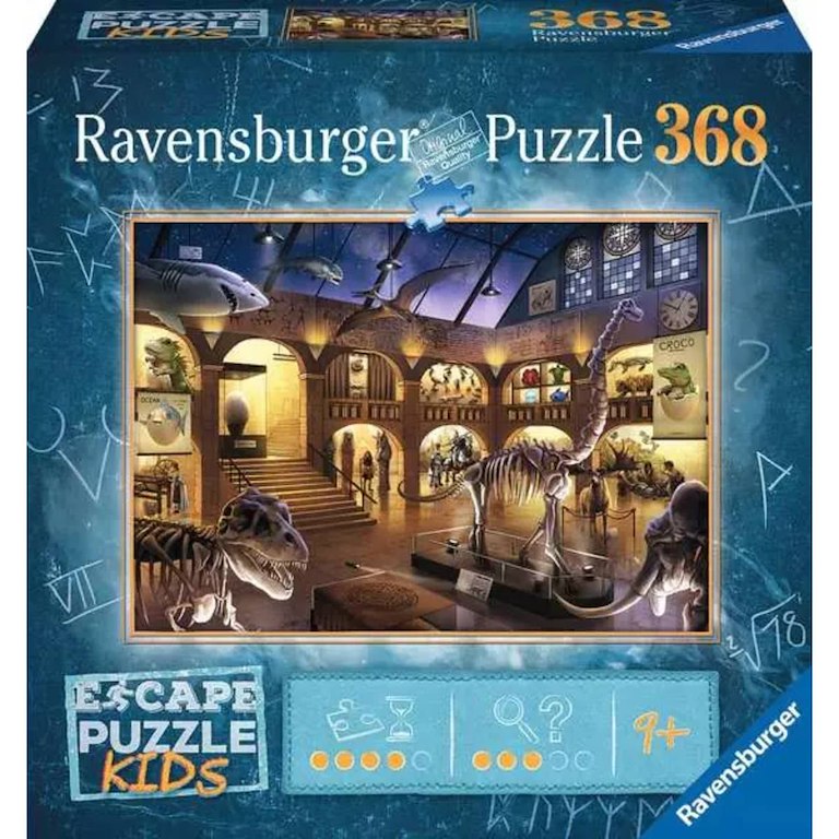 Ravensburger puzzle (slagalice) – 368pcs ESCAPE Puzzle Kids : Misterije muzeja RA12935