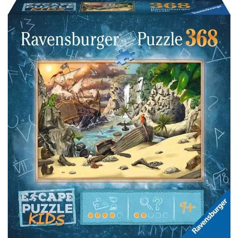 Ravensburger puzzle (slagalice) – 368pcs ESCAPE Puzzle Kids: Gusarska opasnost RA12956