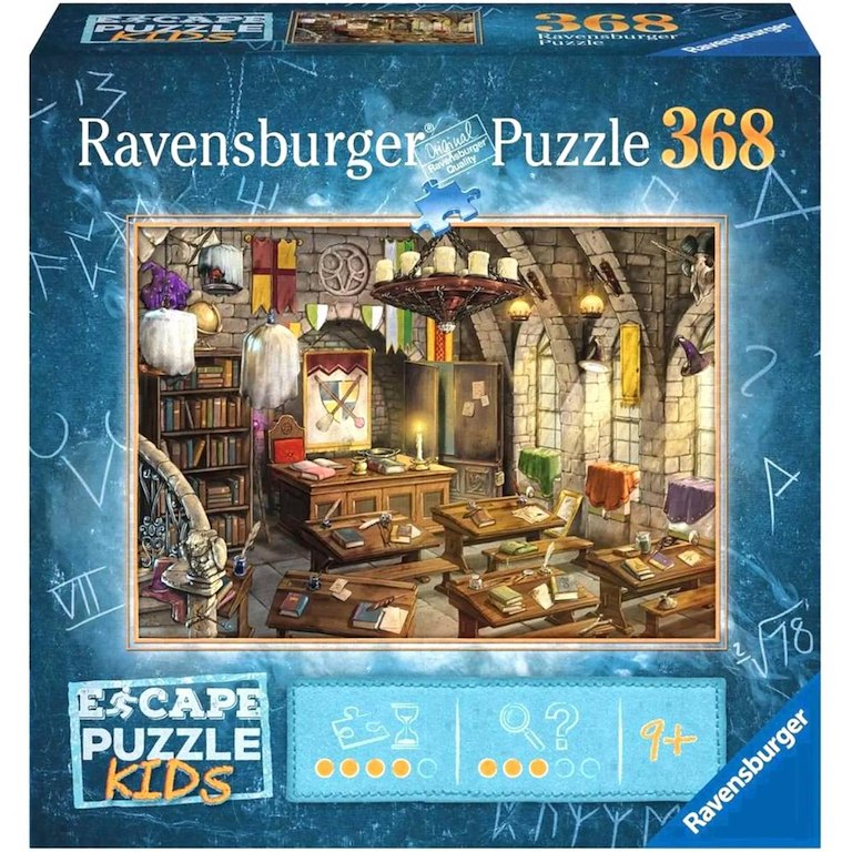 Ravensburger puzzle (slagalice) – 368pcs ESCAPE Puzzle Kids: Magični haos RA13303