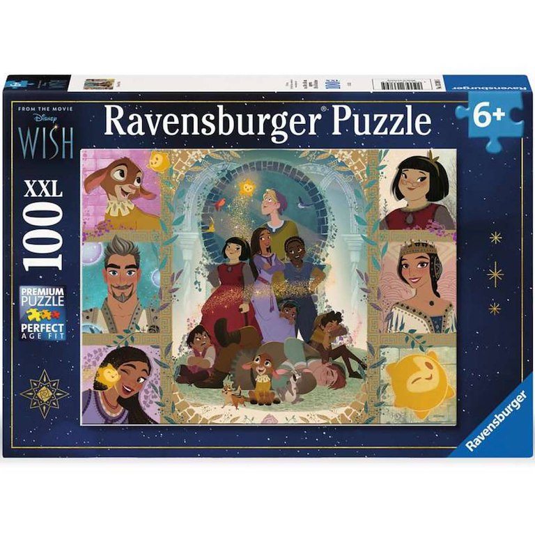 Ravensburger puzzle (slagalice) – 100XXL Disney Wish RA13389