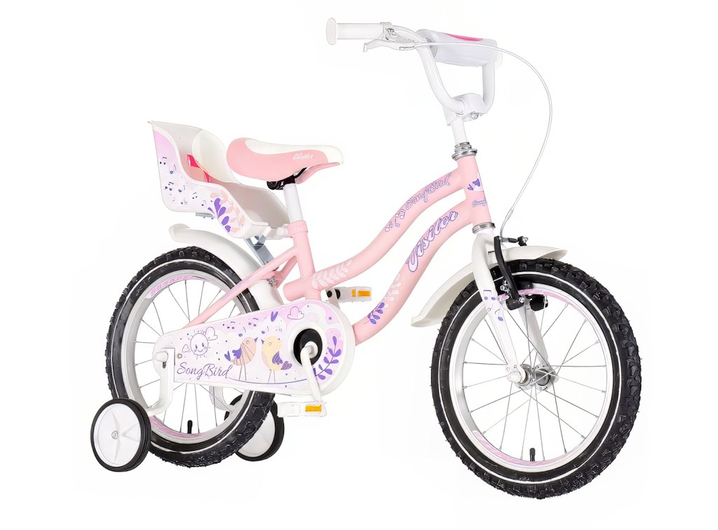 Bicikl Visitor Songbird 105-125cm (16″) roze