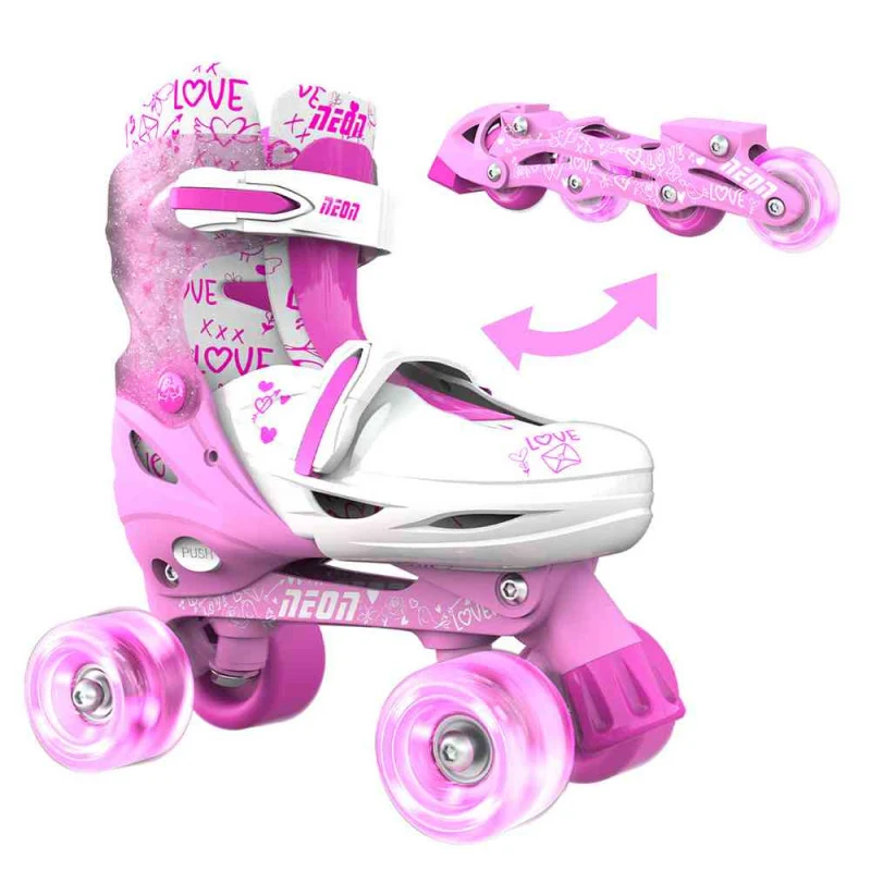 Yvolution Neon Combo roleri - PINK - veličina 30-33
