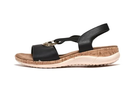 ŽENSKE SANDALE KOMFORT- LS062521BLK
