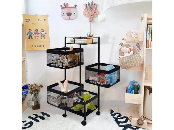 ModernHome Organizer sa rotirajućim policama Square Bolzz BOLPOLSQU