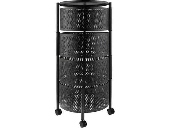 ModernHome Organizer sa rotirajućim policama Round 4 Bolzz BOLPOLROU4