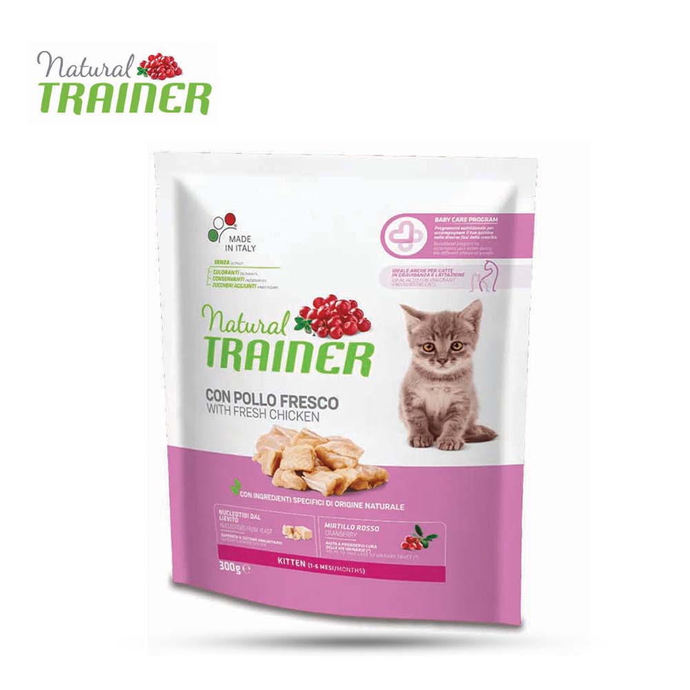 Trainer Natural Cat Kitten Piletina - 300g