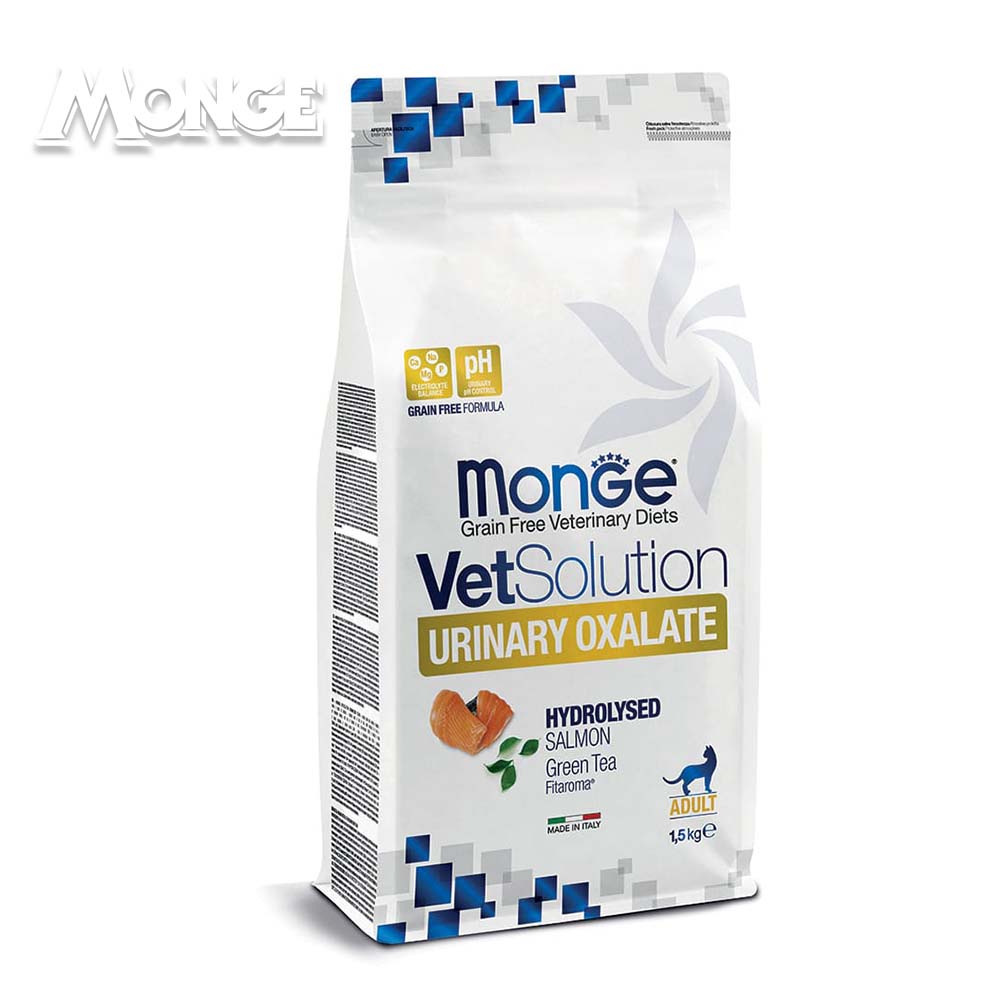 MONGE VetSolution Urinary Oxalate CAT - 1,5kg