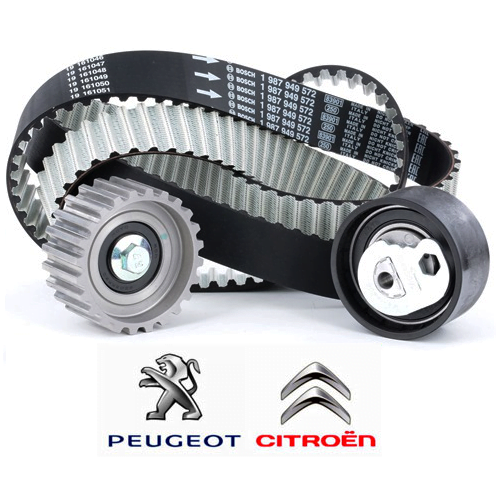 Kaiš zupčasti set Peugeot 207 1.6 HDI
