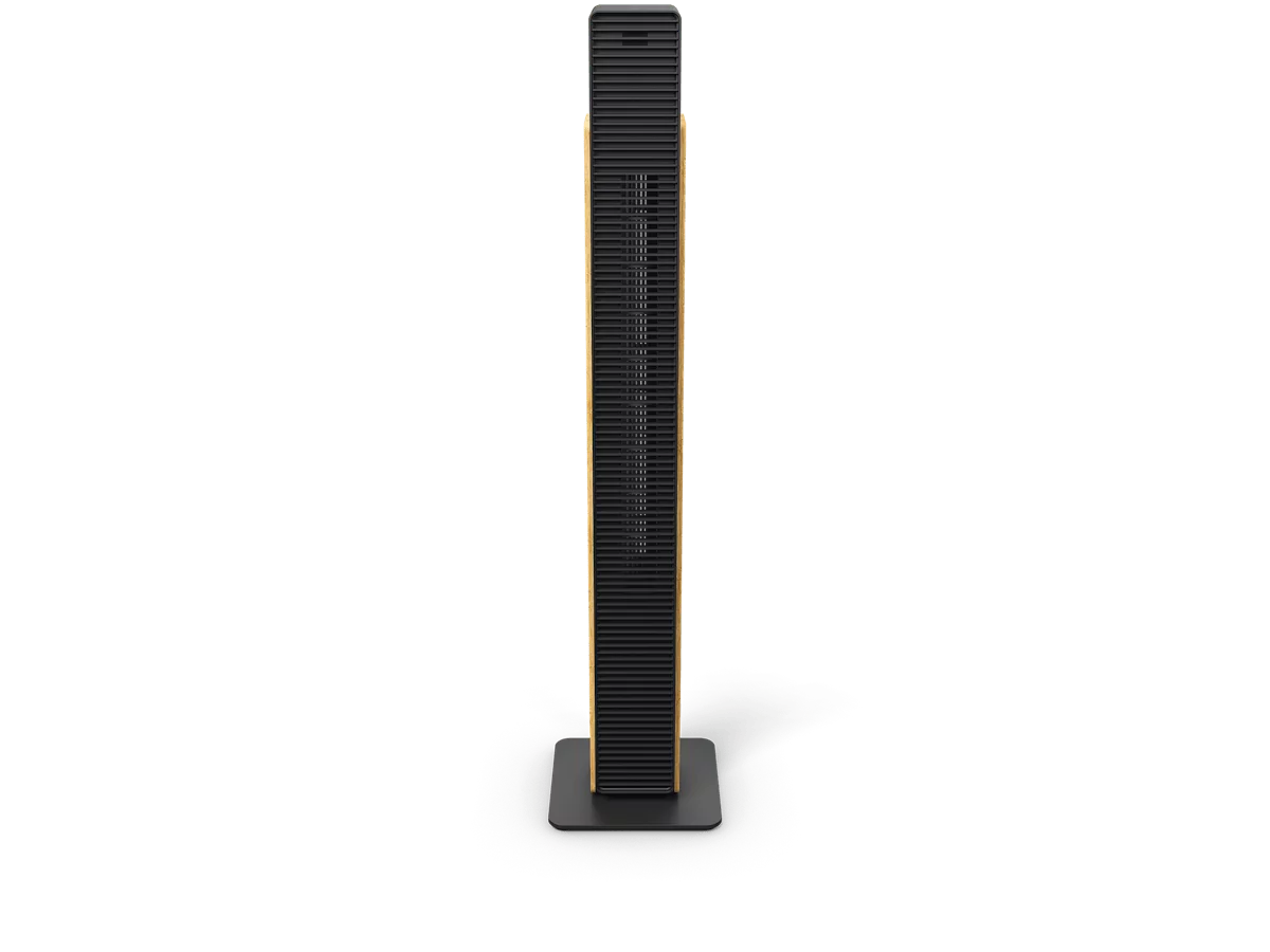 Ventilator Nick bamboo Black