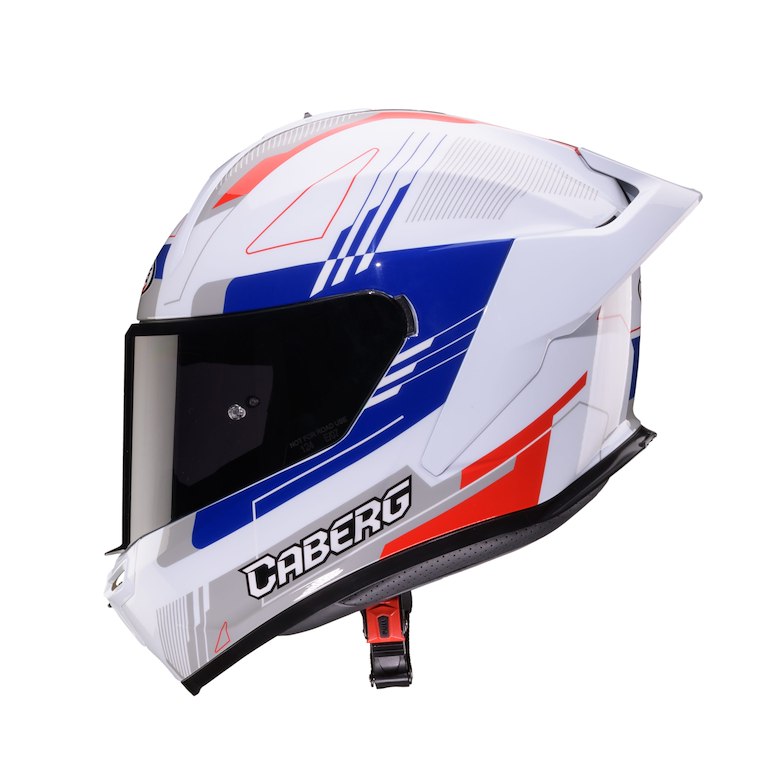 CABERG ROXTER COLT BELO/PLAVO/CRVENA MOTO KACIGA