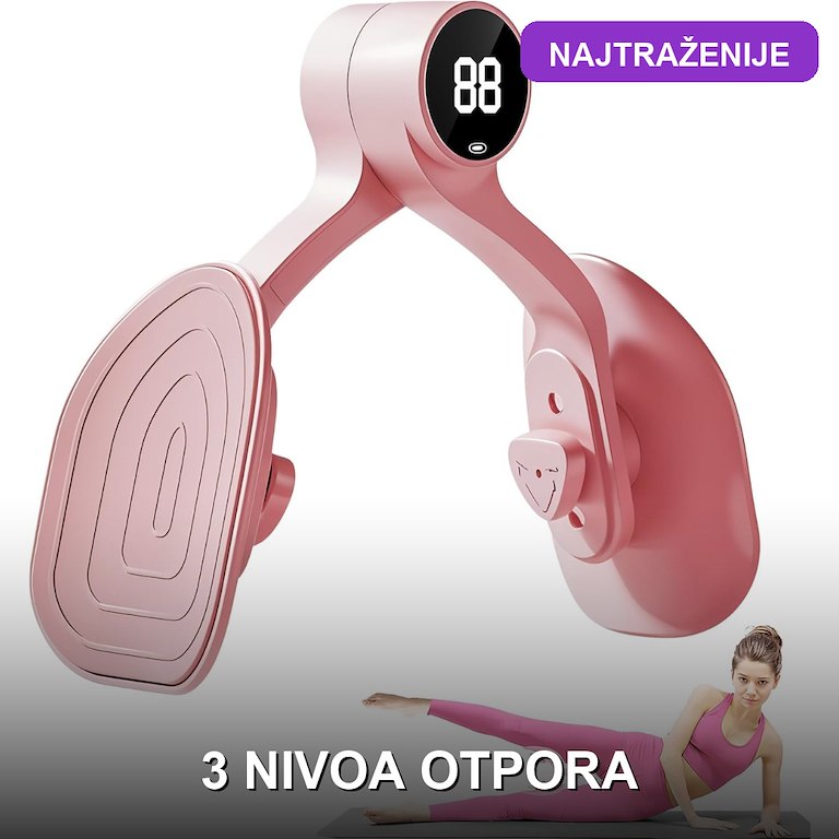 Fit Figura – Sprava za Jačanje Karličnog Dna i Core Mišića sa 3 Nivoa Otpora