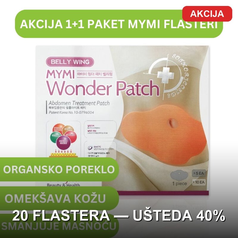 MYMI Flasteri za Mršavljenje – 2 Kutije po 10 Komada (Akcija 1+1)