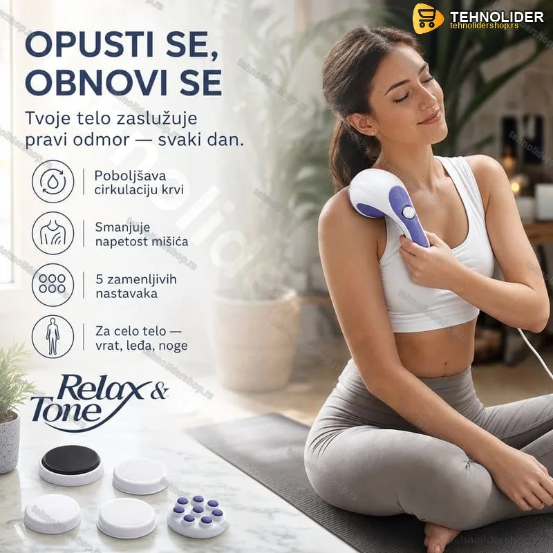 Relax & Spin Tone – Ručni masažer