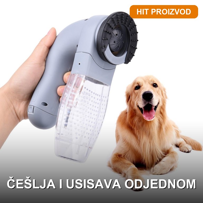 Magični Pet Vac – Bežični usisivač za dlake ljubimaca sa gumenim nastavkom