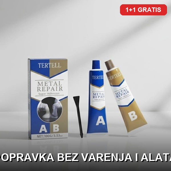 AB Pasta za Hladno Zavarivanje Dvokomponentna Epoksidna – 2x100ml (1+1 GRATIS)