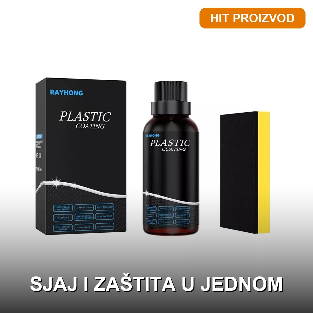 Profesionalno sredstvo za održavanje i obnovu plastike — sjaj i zaštita u jednom