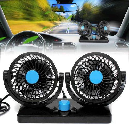 Dupli Ventilator za Auto i Kombi 12V — Efikasno Hlađenje Kabine