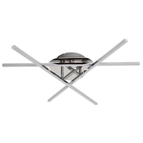 019-058-0024 LED LUSTER 24W CHROME 4000K 240V-TROYA