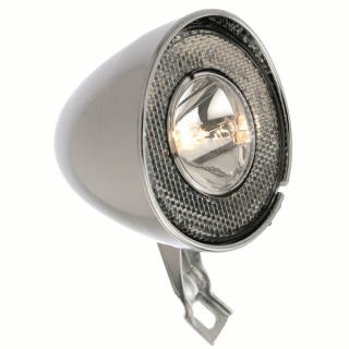 BUSCH MULLER LUMOTEC RETRO N CHROMED HALOGEN HEADLIGHT