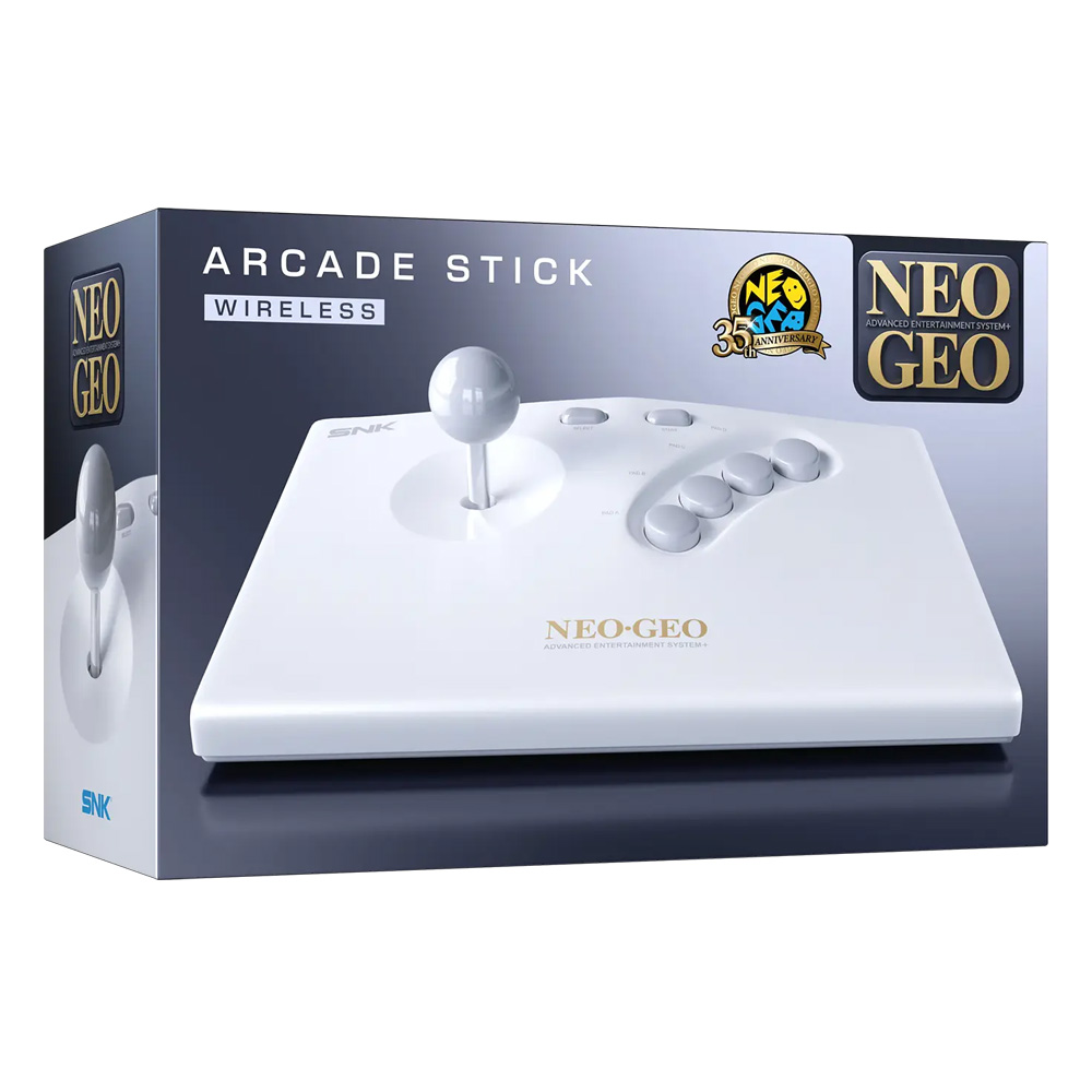 NEOGEO AES+ Wireless Arcade Stick (White)