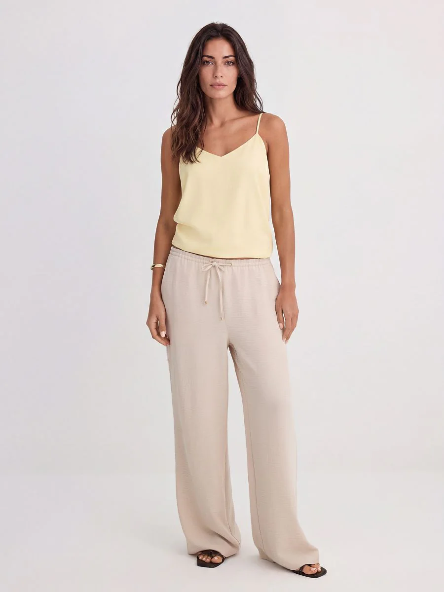 Wide leg pantalone