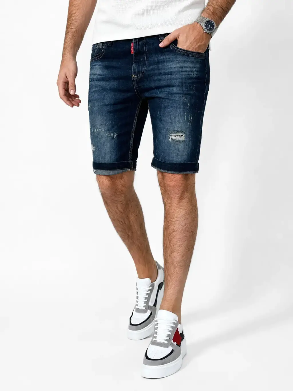 MUŠKE TEKSAS BERMUDE SLIM FIT – TAMNO PLAVE 26200
MUŠKE TEKSAS BERMUDE SLIM FIT – TAMNO PLAVE 26200