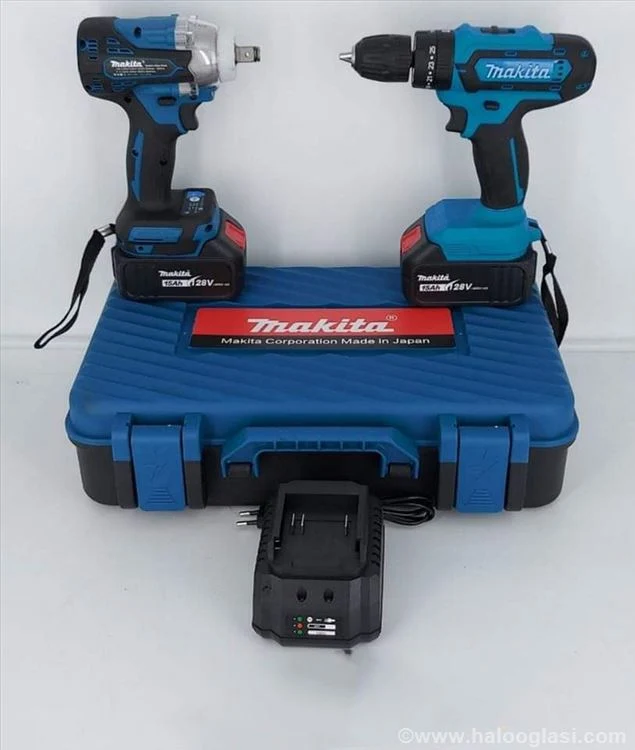 Aku set Odvijač + Srafilica busilica 128v