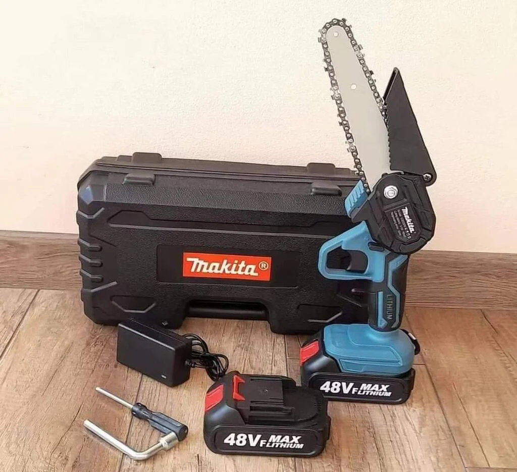 Aku testera 48v + dve baterije lancana testera