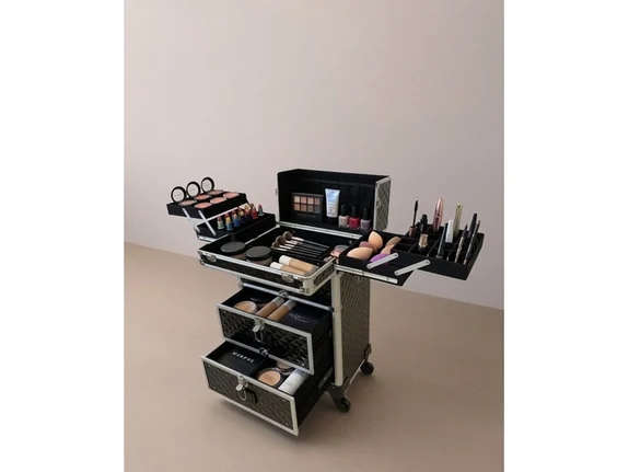 ModernHome Kofer za šminkanje Profi BOLKSMIPRBLK