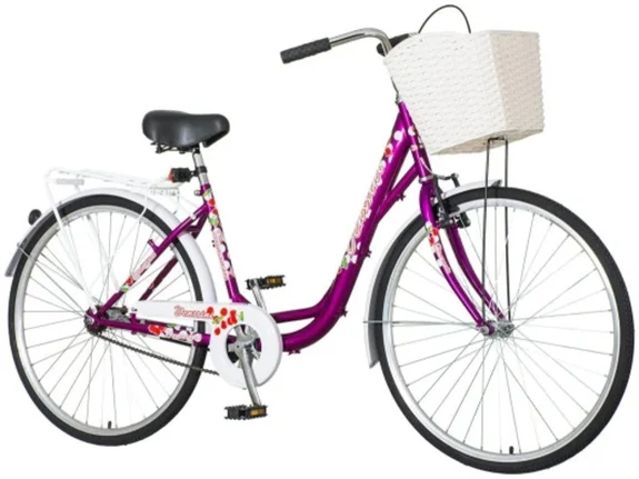 Bicikla Venssini Diamante 26/V-brake kontra/ljubičasti/S/M